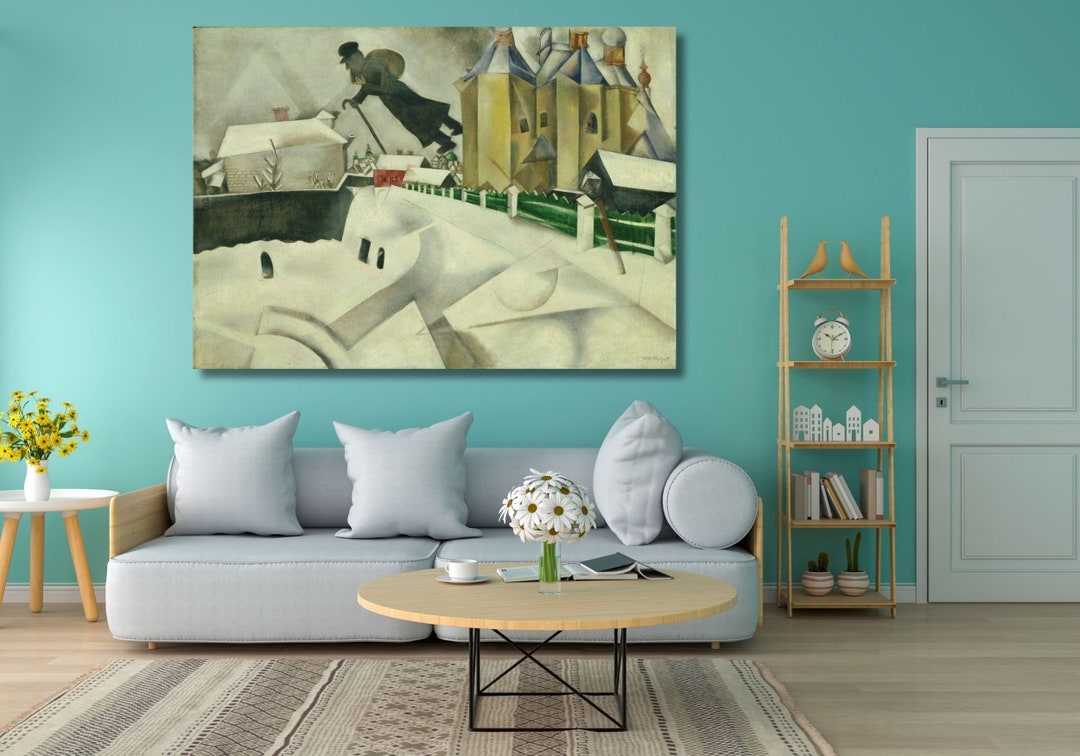 Marc Chagall Exhibition POSTER, Marc Chagall POSTER Wall Art Marc ...