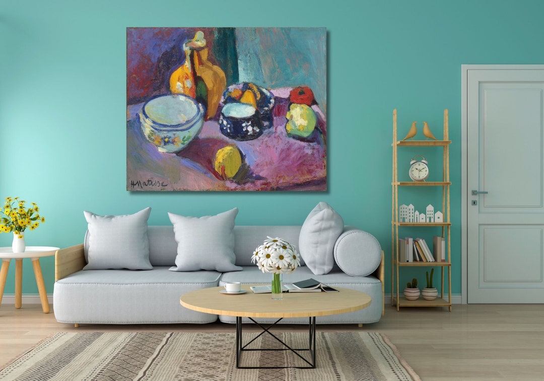Henri Matisse Pink Studio POSTER | Fauvism Painting | Colorful Modern ...