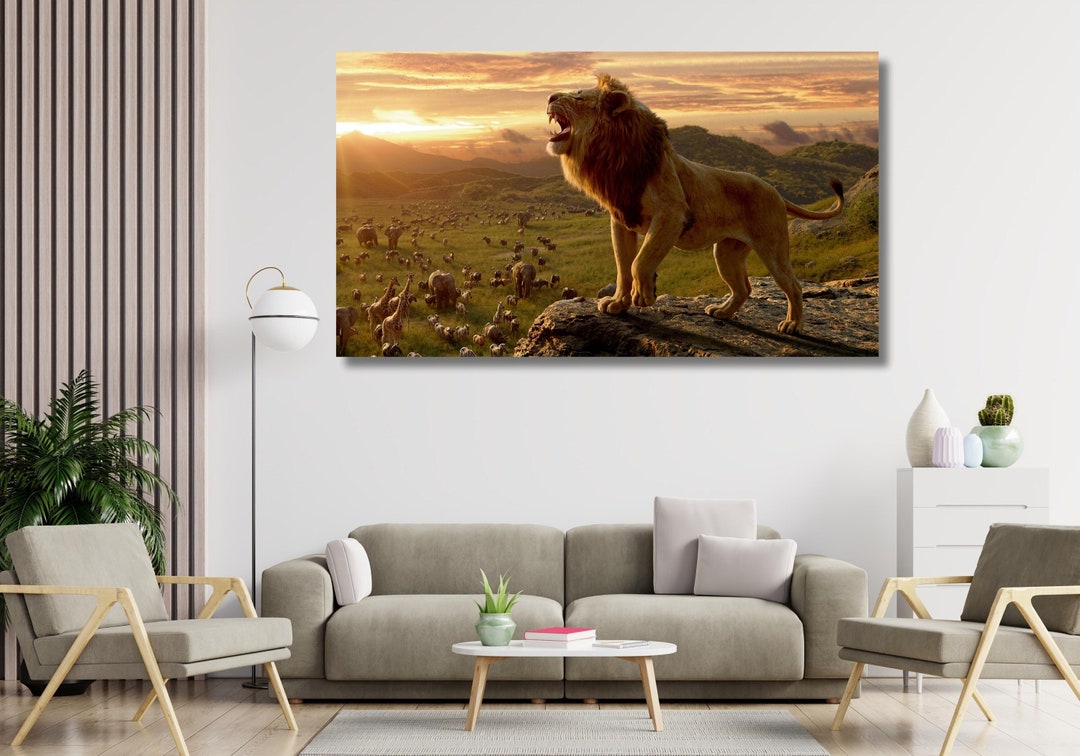 Lion POSTER Print, Lion Wall Decor, Lion Face, Lion Photo, Black and ...