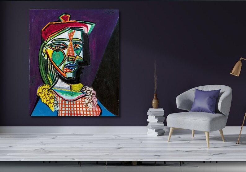 Picasso Canvas,le Reve Poster Print Canvas Wall Art by Pablo Picasso ...