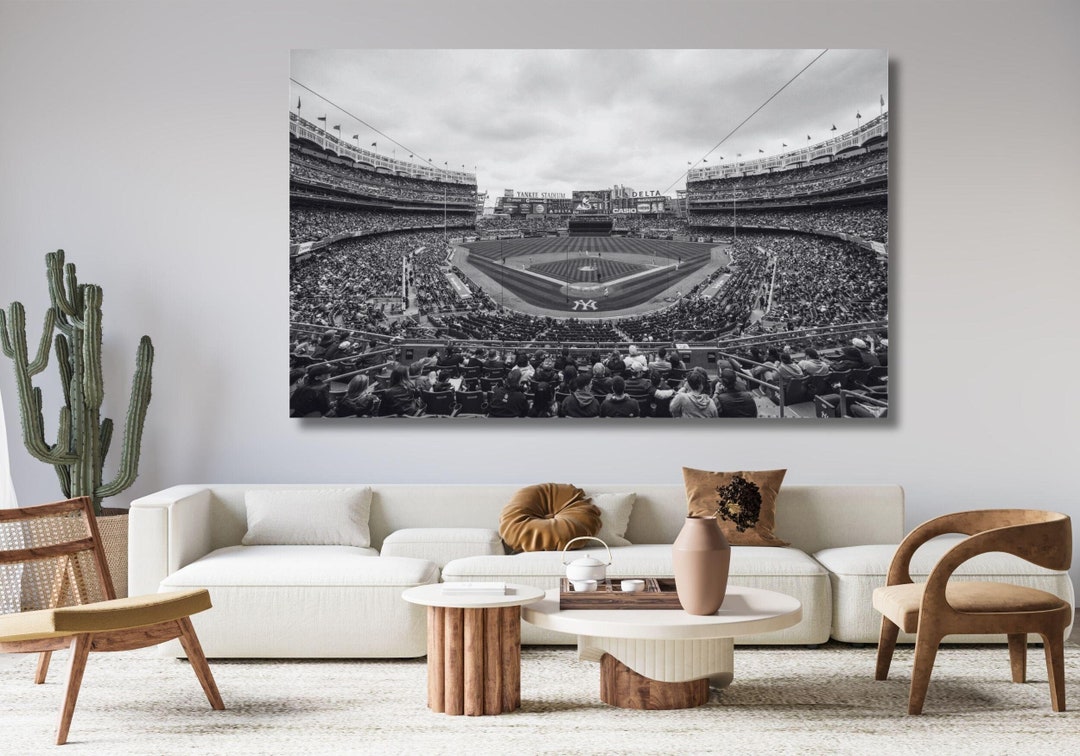Yankee Stadium Print, Yankees Baseball Print, New York Gifts, Sport ...