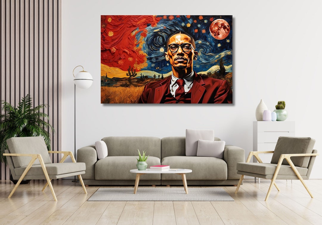 Malcolm X Ready to Hang Poster,malcolm X,malcolm X Poster,malcolm ...