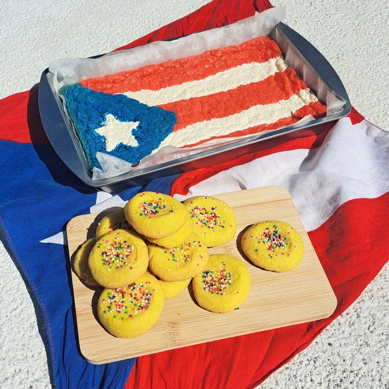 Traditional Puerto Rican Mantecadito Cookies One Dozen - Etsy