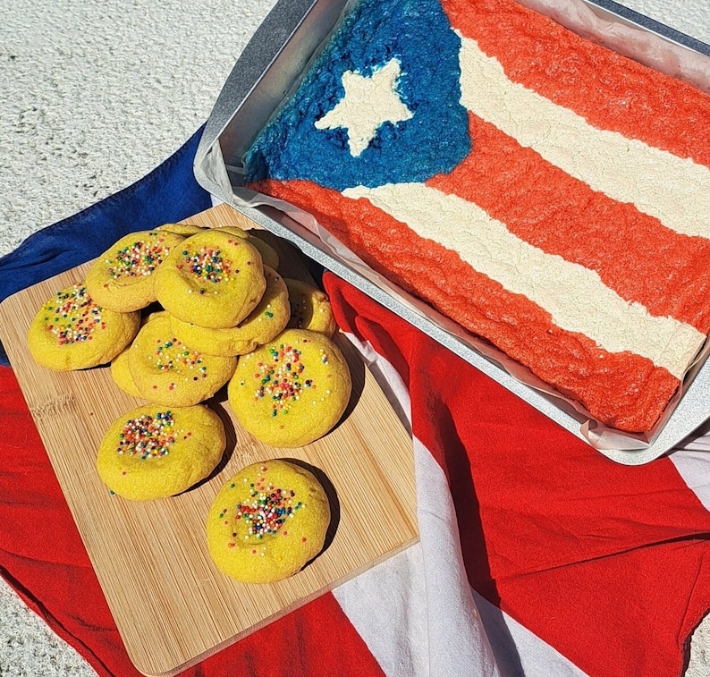 Traditional Puerto Rican Mantecadito Cookies One Dozen - Etsy