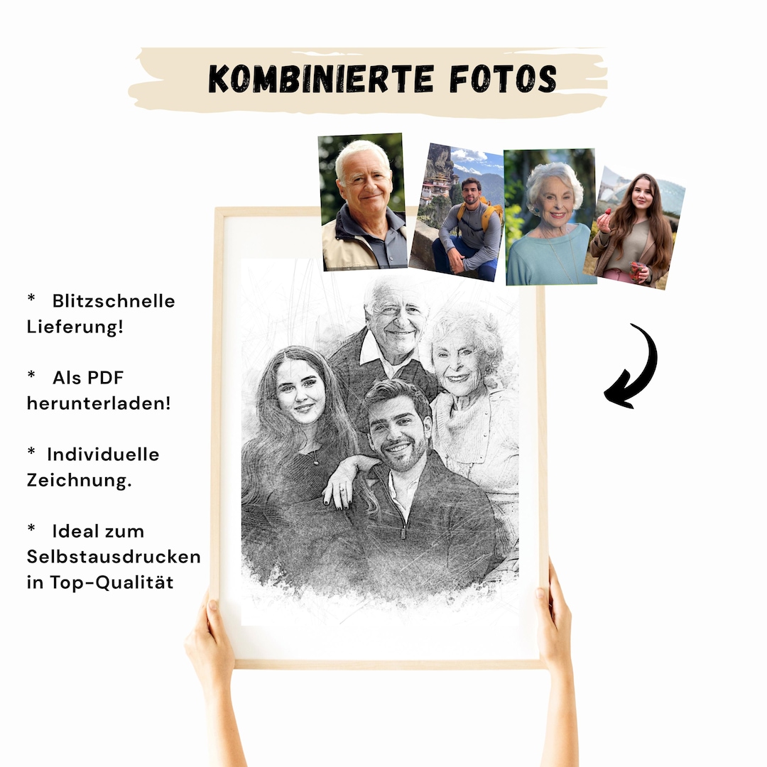 Remembering Deceased Loved Ones – Personalized Memorial Portraits – A ...