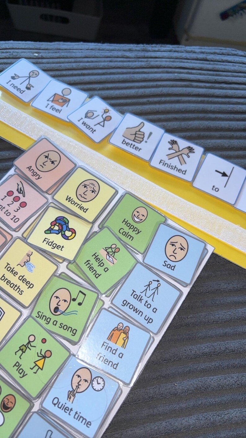 Feelings & Emotions Communication Visual Aid - Etsy