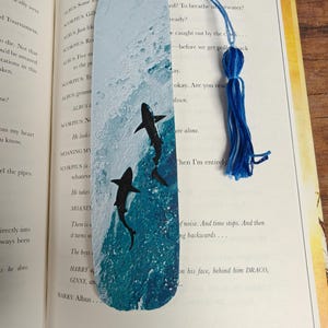 Ocean Life Bookmark 2" X 7". 3D Printed. Ocean Themed. Personalization ...