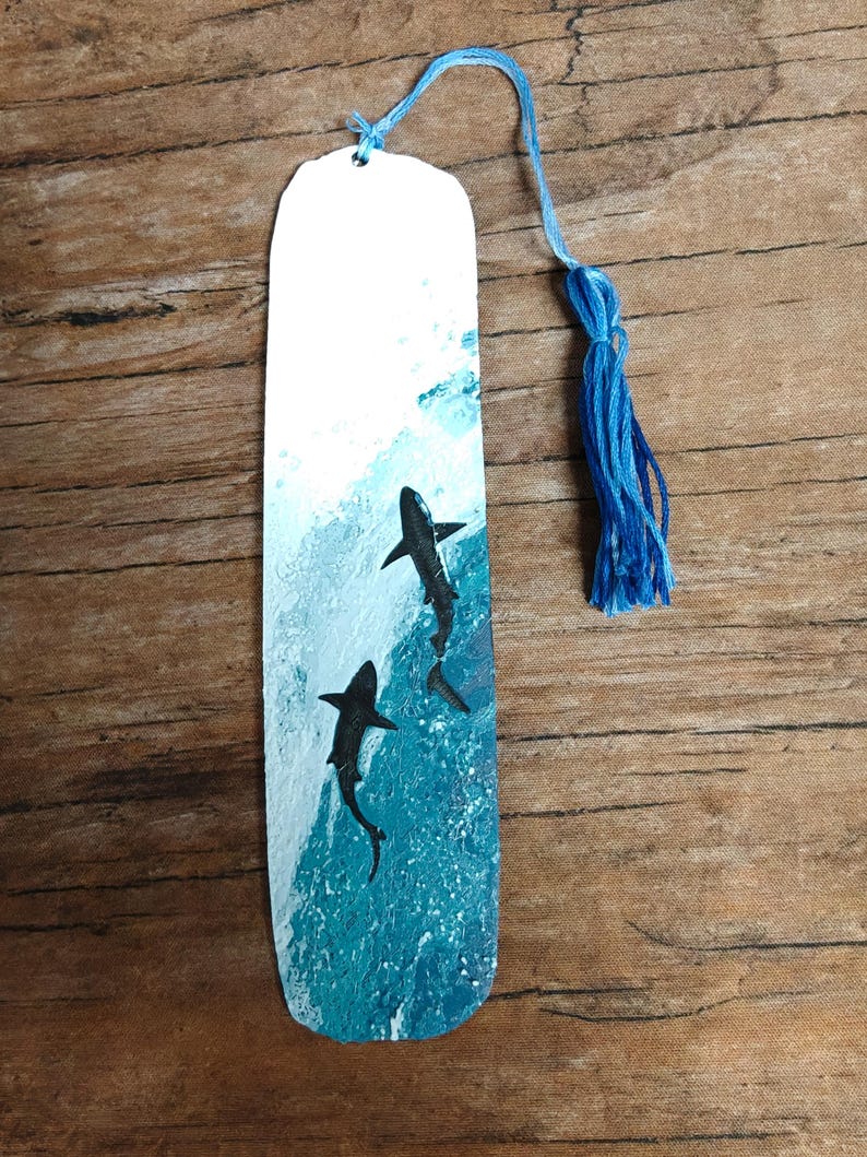 Ocean Life Bookmark 2" X 7". 3D Printed. Ocean Themed. Personalization ...