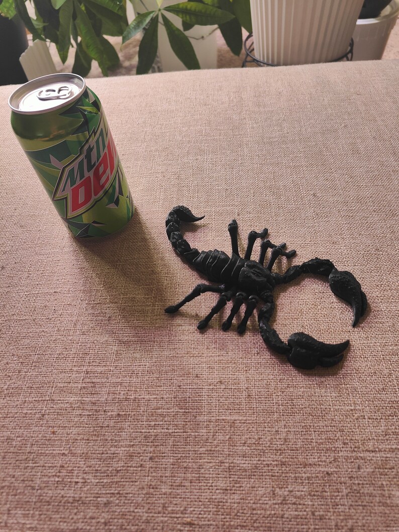 3D Printed Emperor Scorpion - Etsy