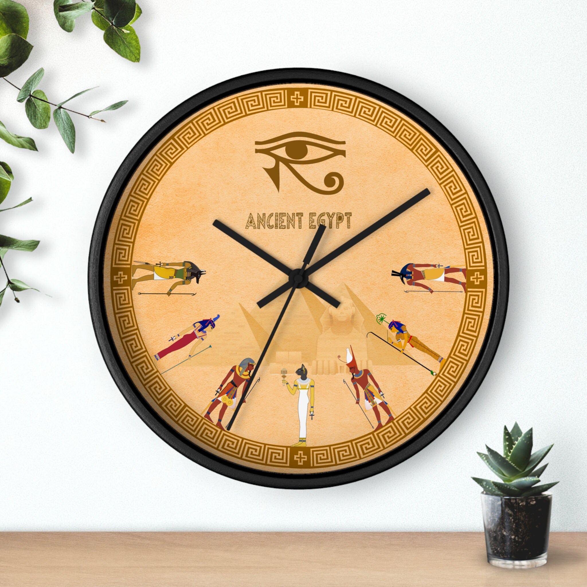 Customisable Ancient Egypt Wall Clock Vintage Wall Clock - Etsy