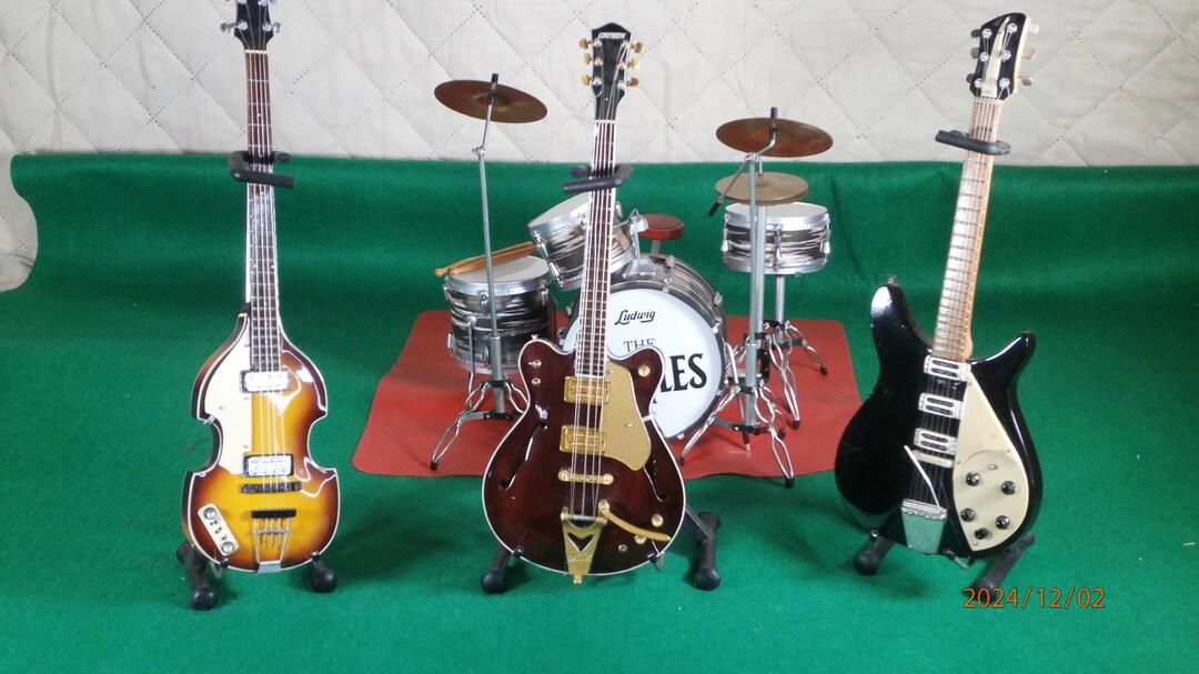 Beatles Instruments Display - Etsy