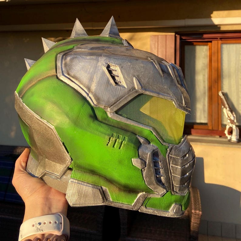Doom: Dark Ages Helmet in 3D - Etsy