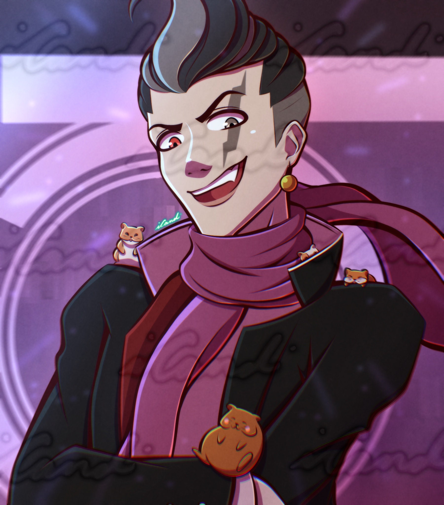 Gundam Tanaka Danganronpa 2: Goodbye Despair Bust Digital Print ...