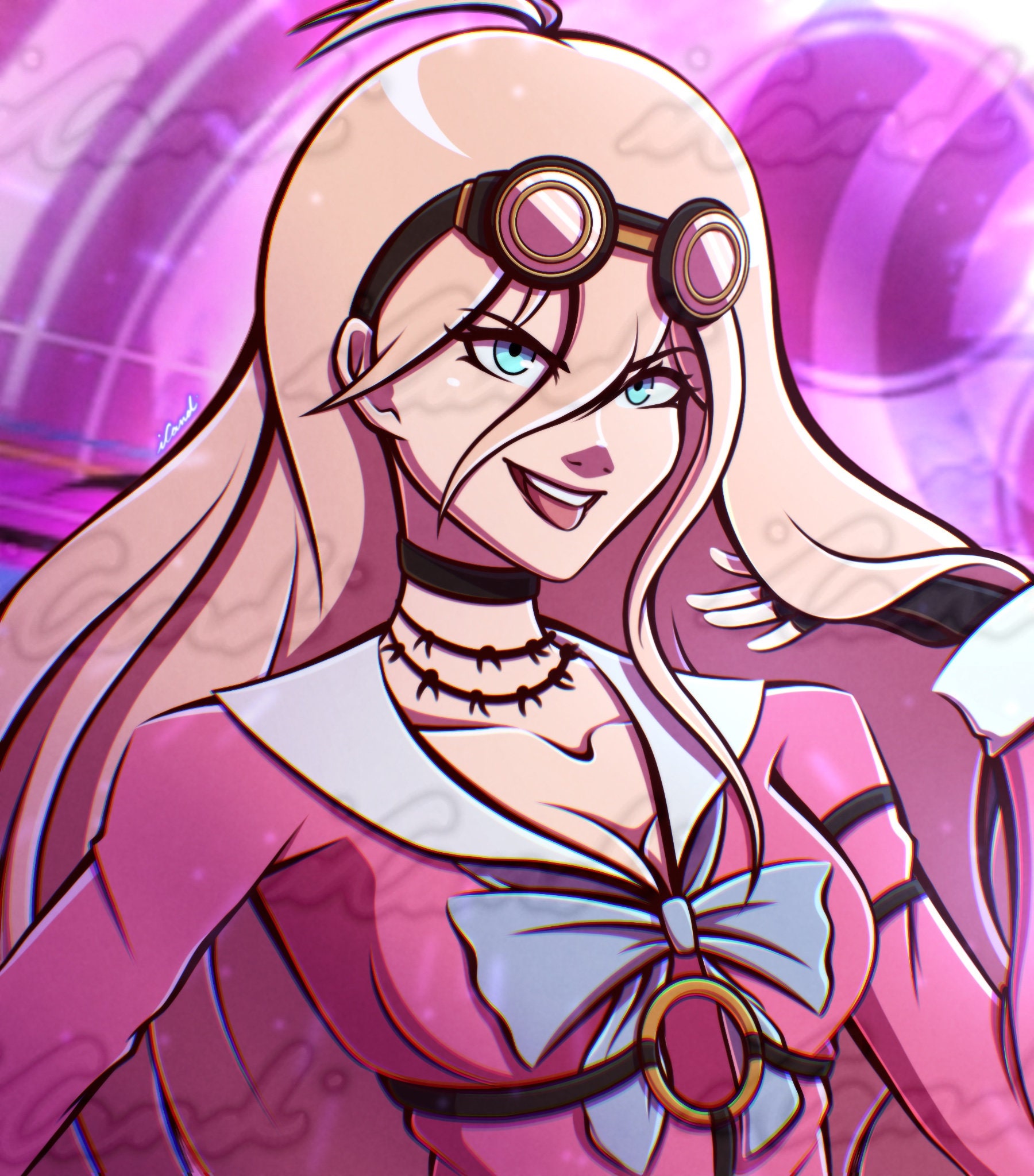 Miu Iruma Danganronpa V3: Killing Harmony Bust Digital Print Download ...