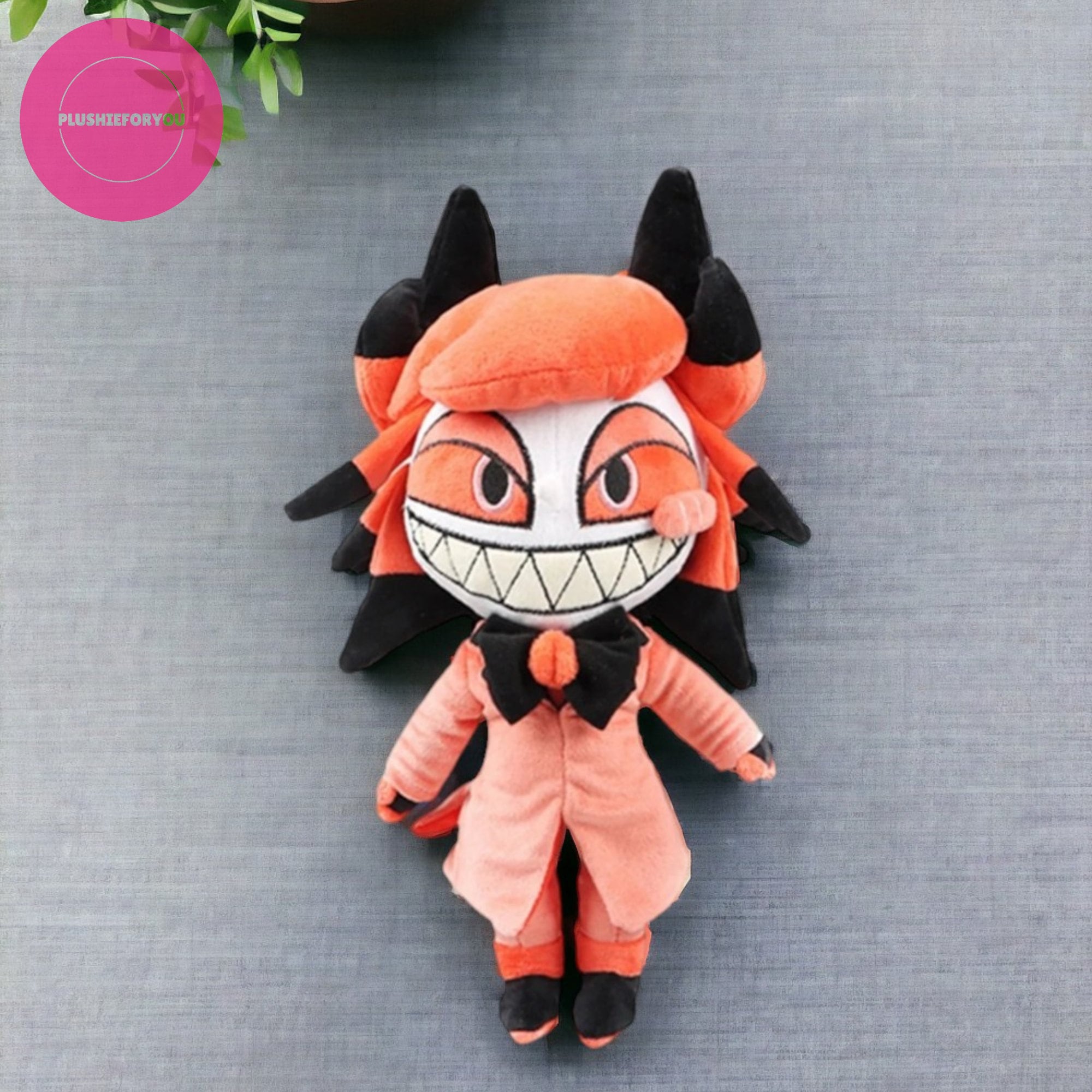 Hazbin Hotel Plushie Toys Alastor Plush Toy Hazbin Stuffed Plushie Toy ...