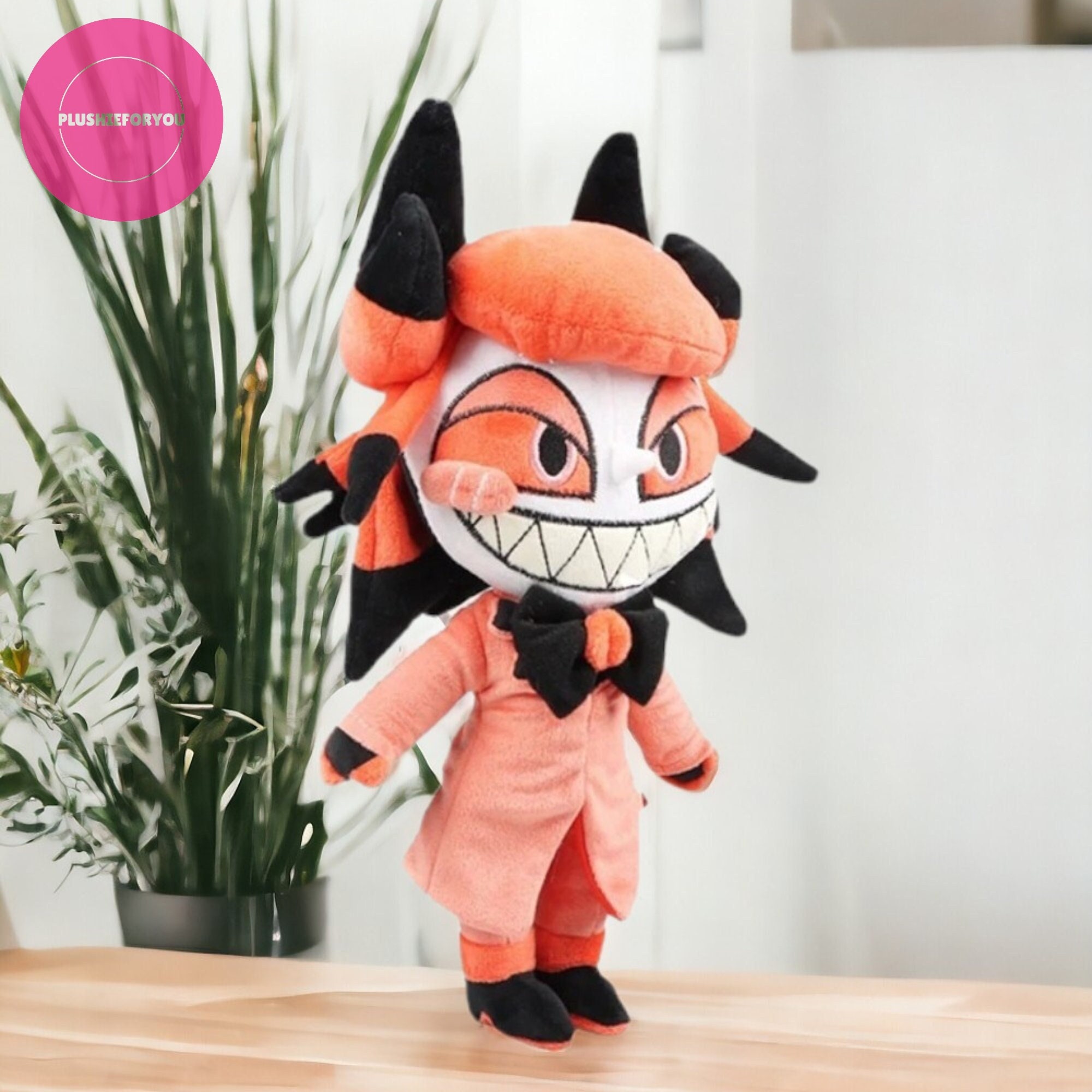 Hazbin Hotel Plushie Toys Alastor Plush Toy Hazbin Stuffed Plushie Toy ...