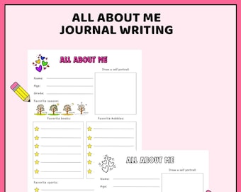 All About Me Printable - Etsy