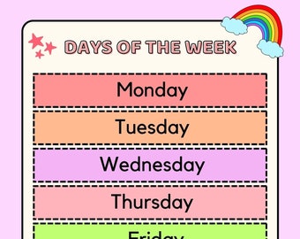 Months of the Year Tracing & Writing Worksheets for Preschool, Pre-k ...