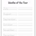Months of the Year Tracing & Writing Worksheets for Preschool, Pre-k ...
