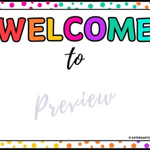 Classroom Welcome Sign | Classroom Welcome Sign Poster | Classroom ...