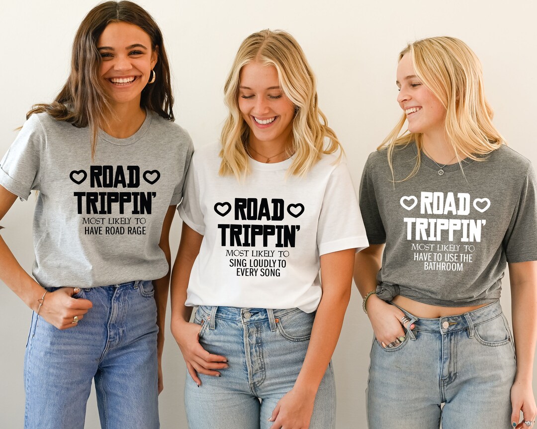 Road Trip Shirts, Weekend Getaway Shirts, Road Trip, Family Road Trip Shirts, Sisters Road Trip ...