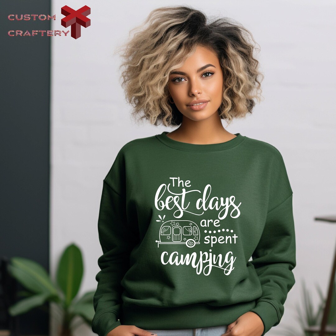 Camping Sweatshirt,happy Camper Sweatshirt,camping Family Gift,camping ...