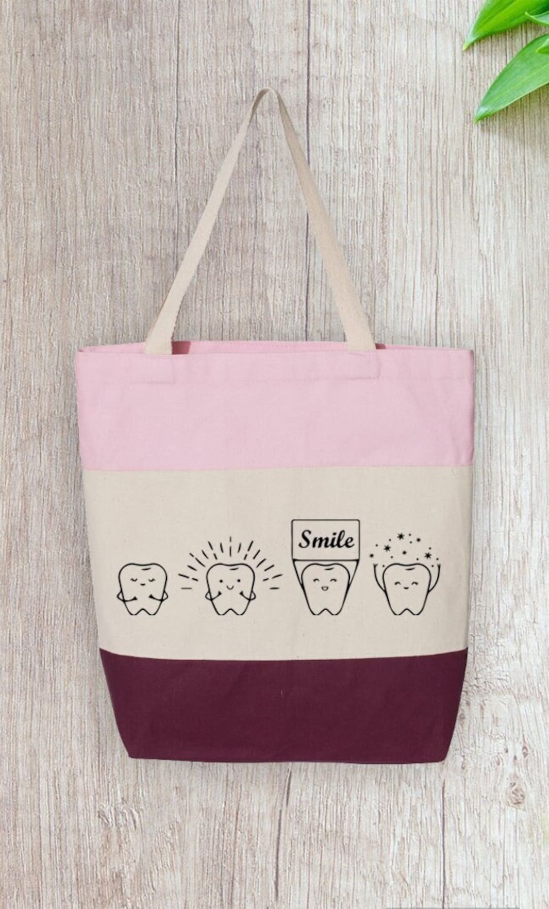 Dental Hygienist Bag, Cute Tooth Tote Bag, Dental Assistant Tote Bag ...