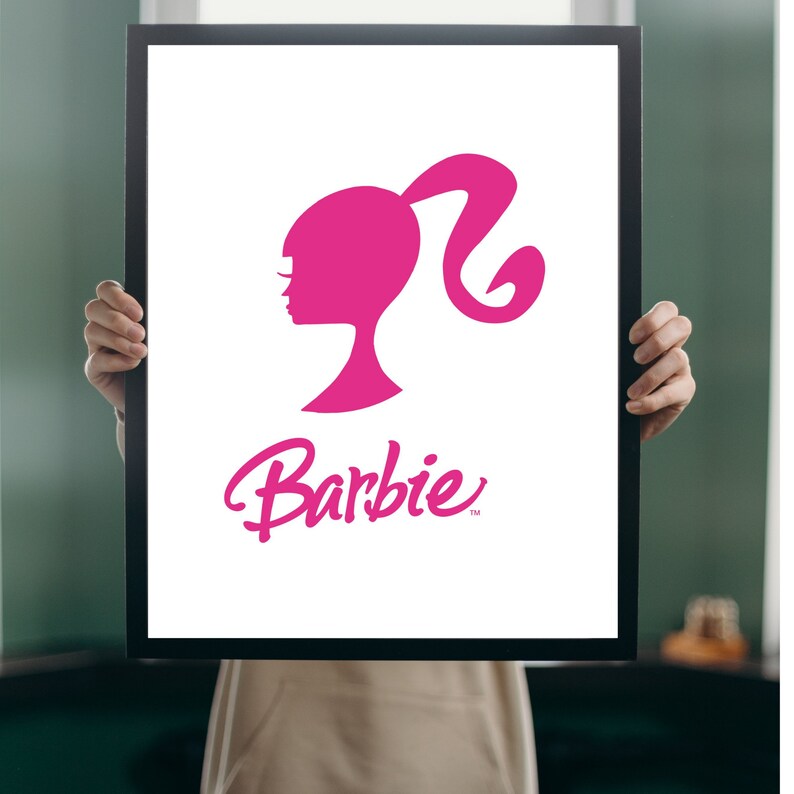 Set of 4 Barbie Wall Art Set | Barbie Dolls Digital Download |teen Room ...
