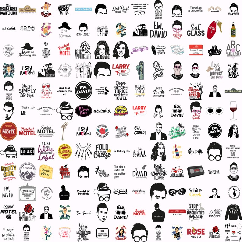 David Svg Bundle, Svg Bundles, Digital Vector File, Svg Designs Bundle ...