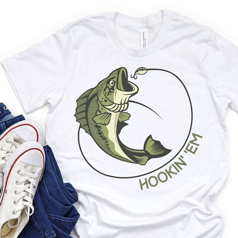 Kids Fishing Tshirt - Etsy