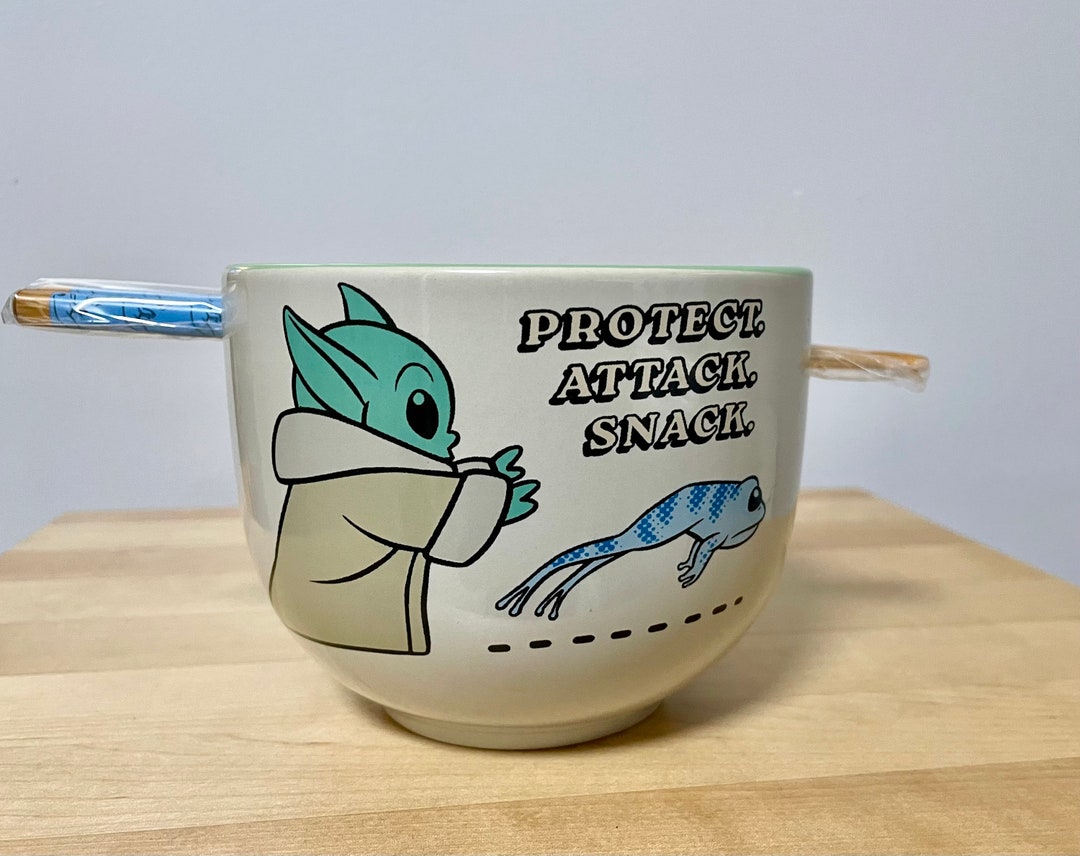 Star Mando Ramen Bowl Bundle Baby Alien Lovers Ceramic Ramen - Etsy