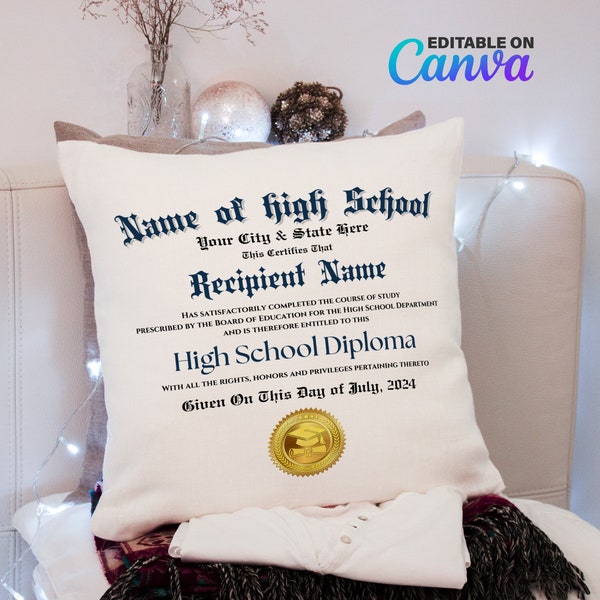 Graduation Pillow - Etsy