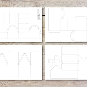 Paper Houses Printable Activity Sheets, Paper Craft Kit, Coloring House ...