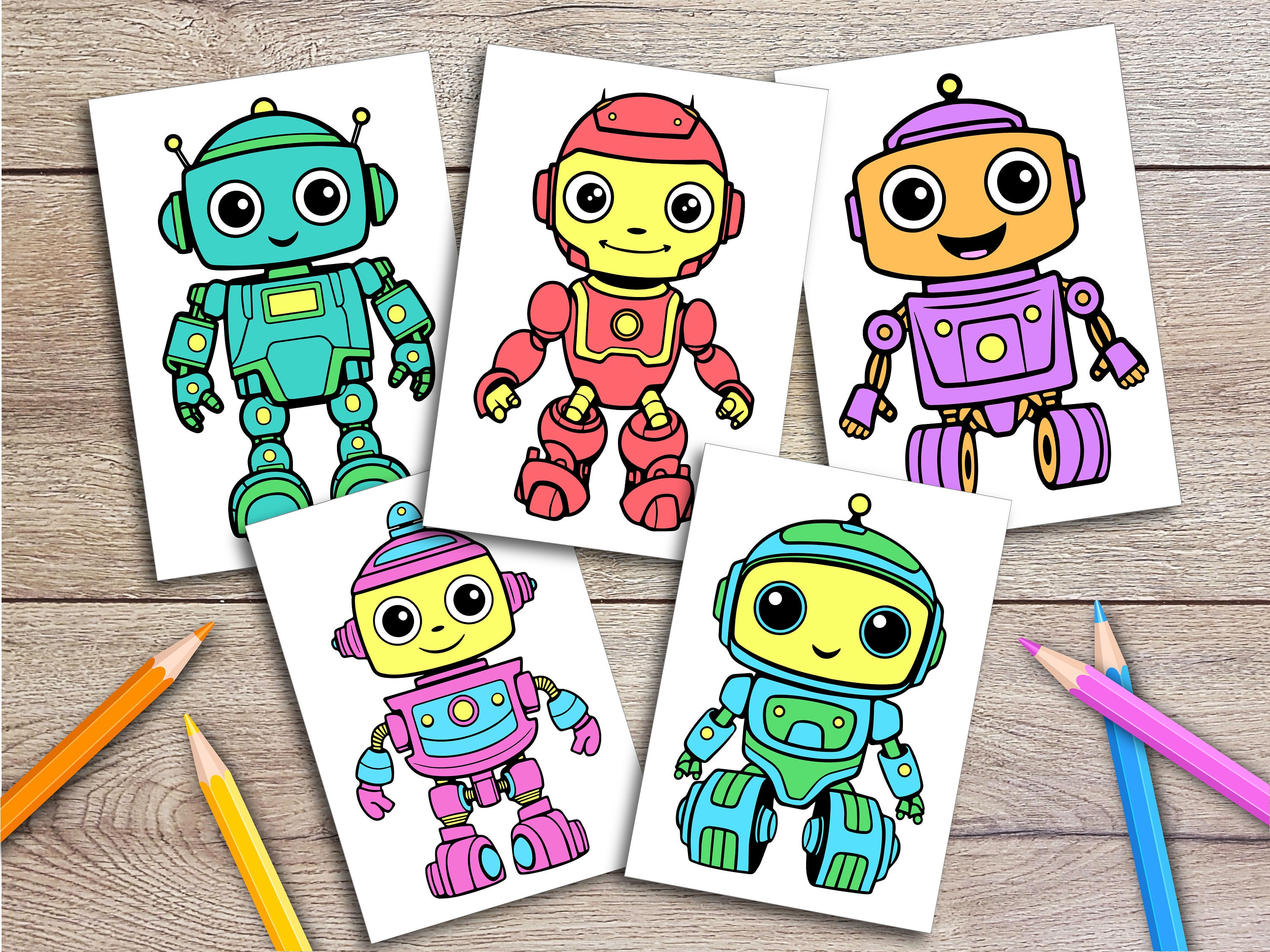 30 Easy Coloring Pages for Kids Toddlers Preschoolers Toddlers - Etsy ...
