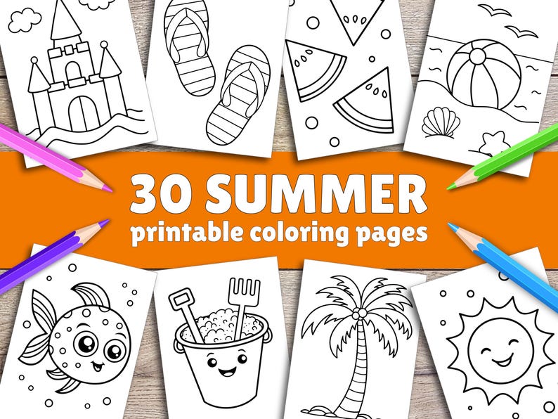 Easy Coloring Pages for Kids, Toddlers, Preschoolers Toddlers Coloring ...