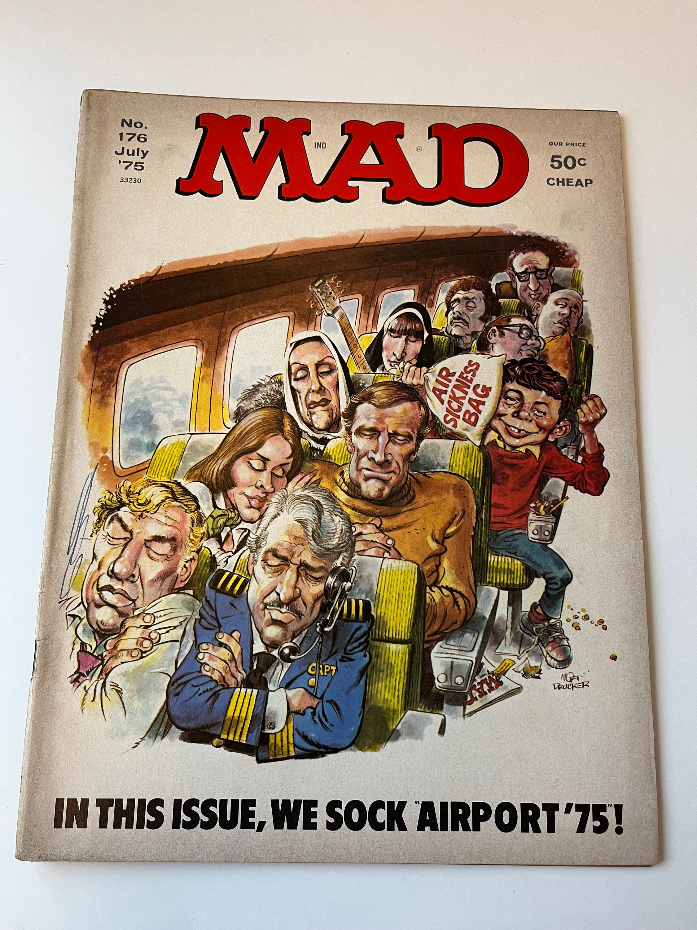 MAD Magazine Issue 176 July 1975 Comic - Etsy