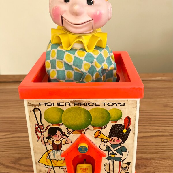 Puppet in Box - Etsy