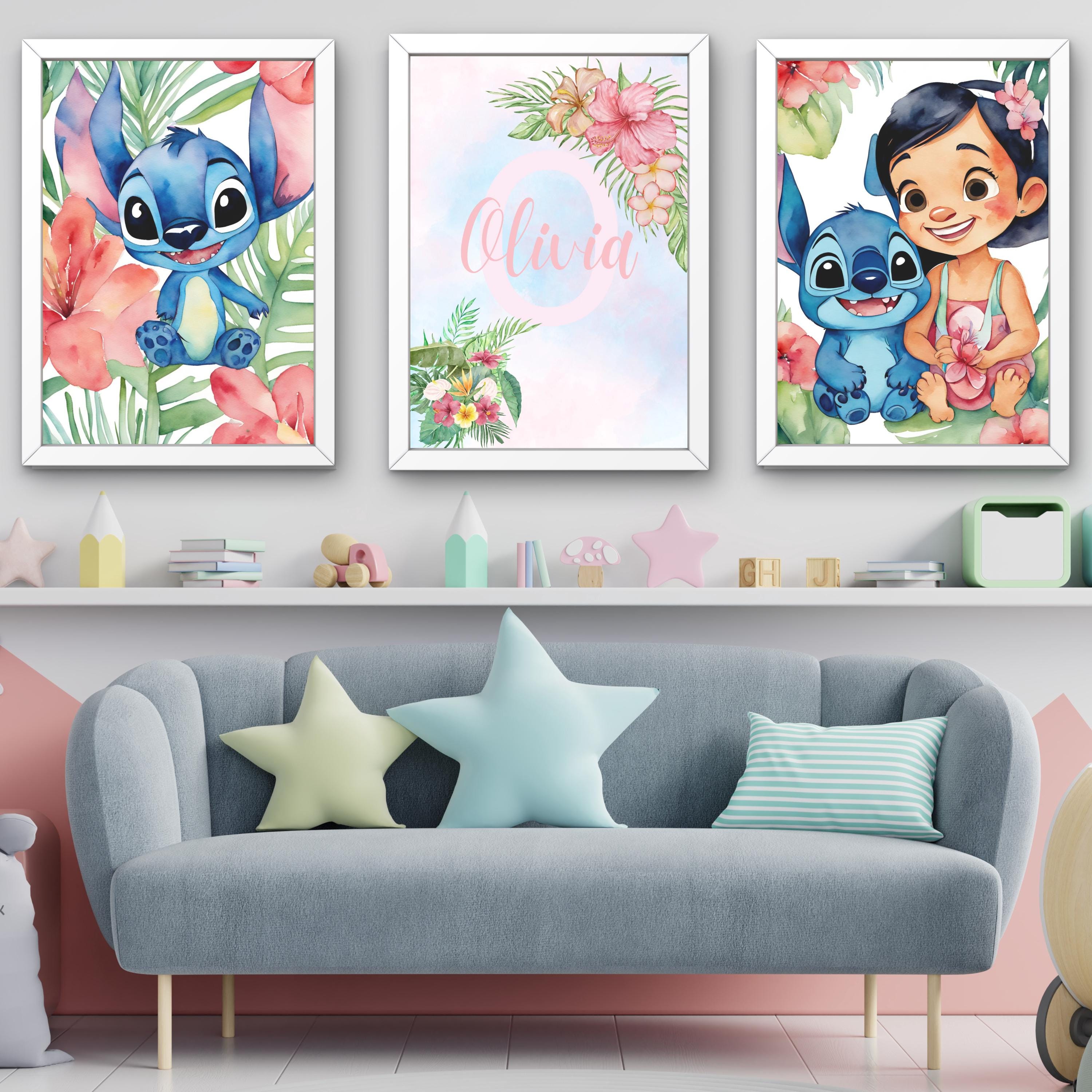 Personalized Poster Lilo & Stitch Print for Kids Room, Lilo Wall Art ...