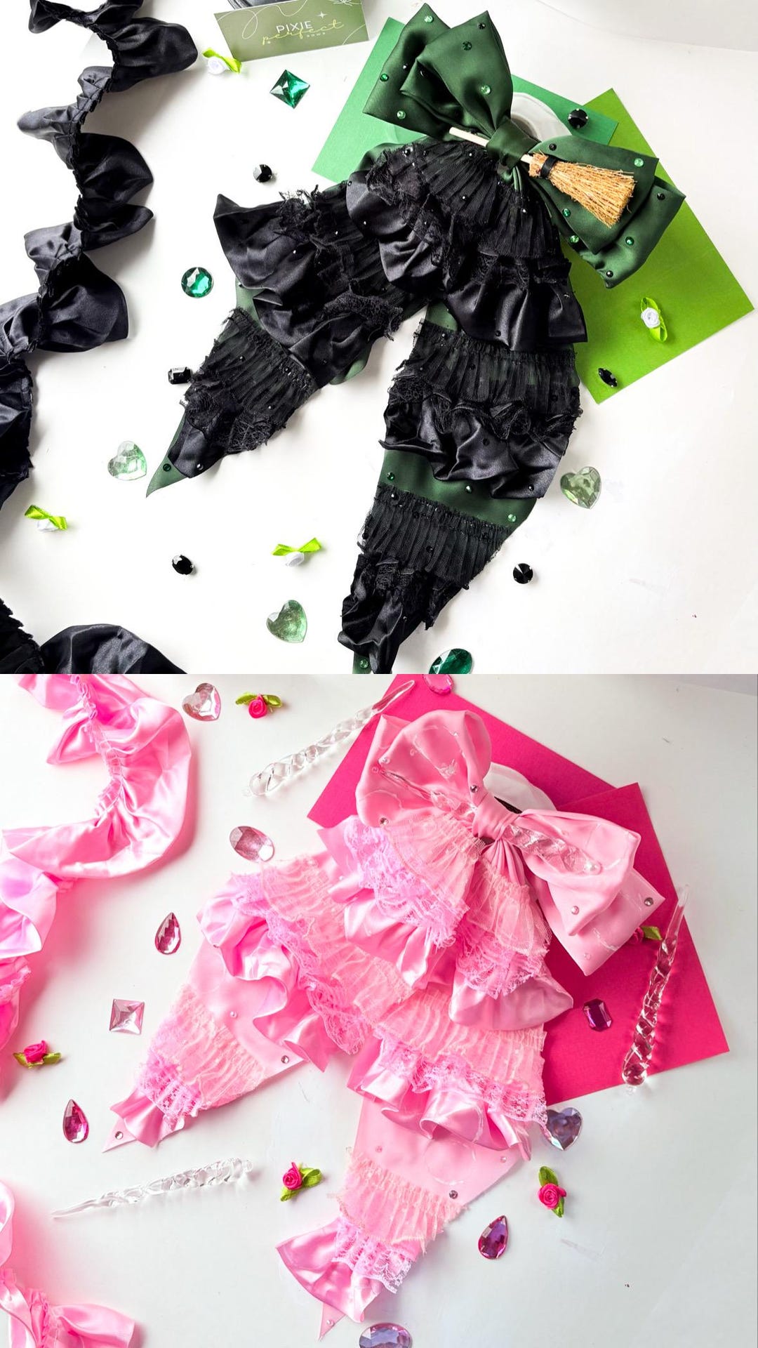 Elphaba & Glinda | Witches of Oz Bow Bundle (wicked) - Etsy