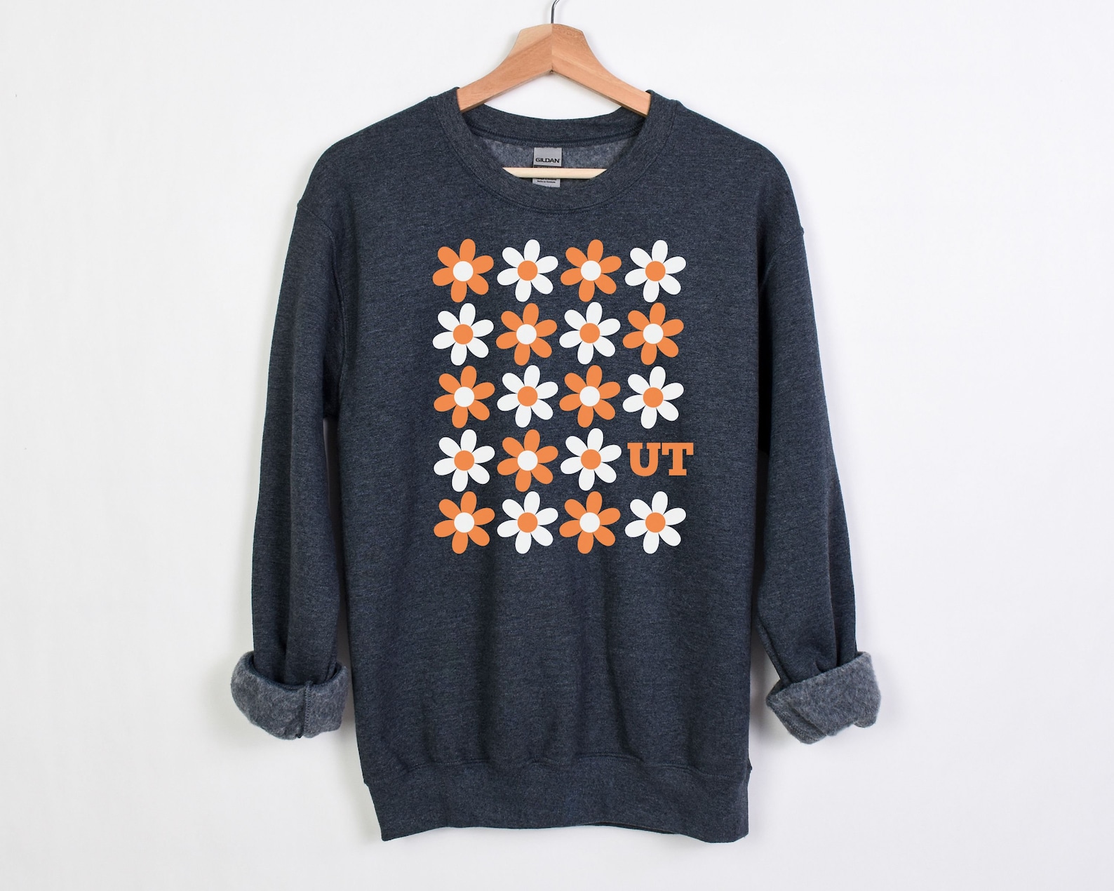 TN Checkerboard Sweatshirt / University of Tennessee Womens Sweatshirt ...