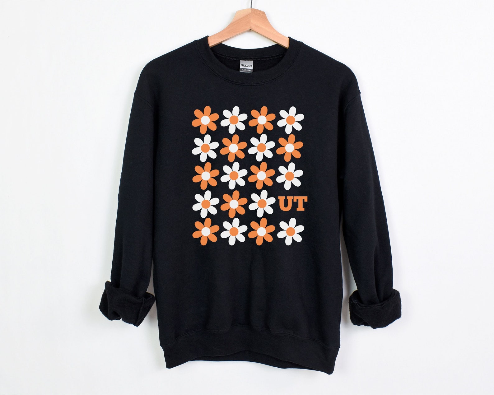 TN Checkerboard Sweatshirt / University of Tennessee Womens Sweatshirt ...