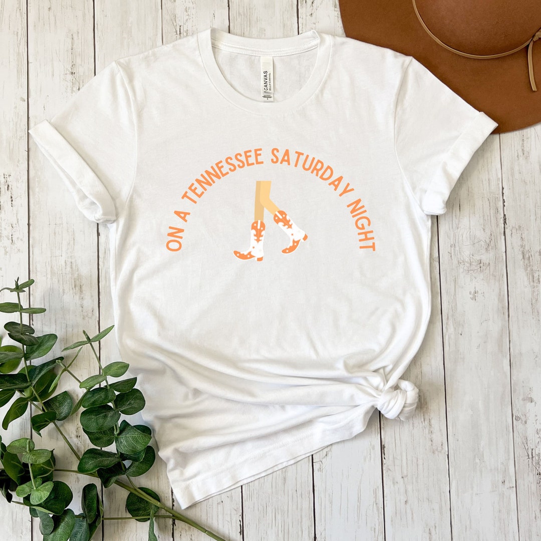 Tennessee Saturday Night Tshirt / University of Tennessee Women's ...