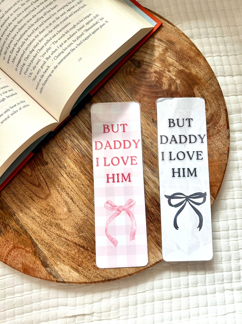 But Daddy I Love Him Bookmark Bookmark Set TTPD Inspired Bookmark - Etsy