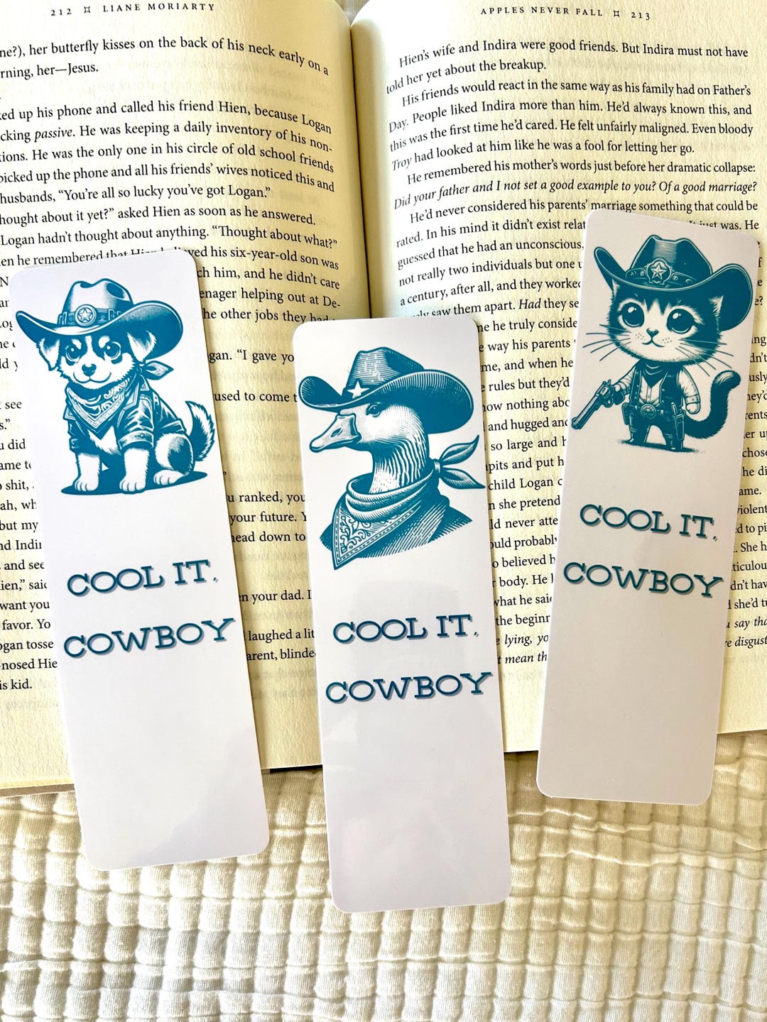 Cool It Cowboy Bookmark | Silly Bookmarks | Western Animals | Cowboy ...