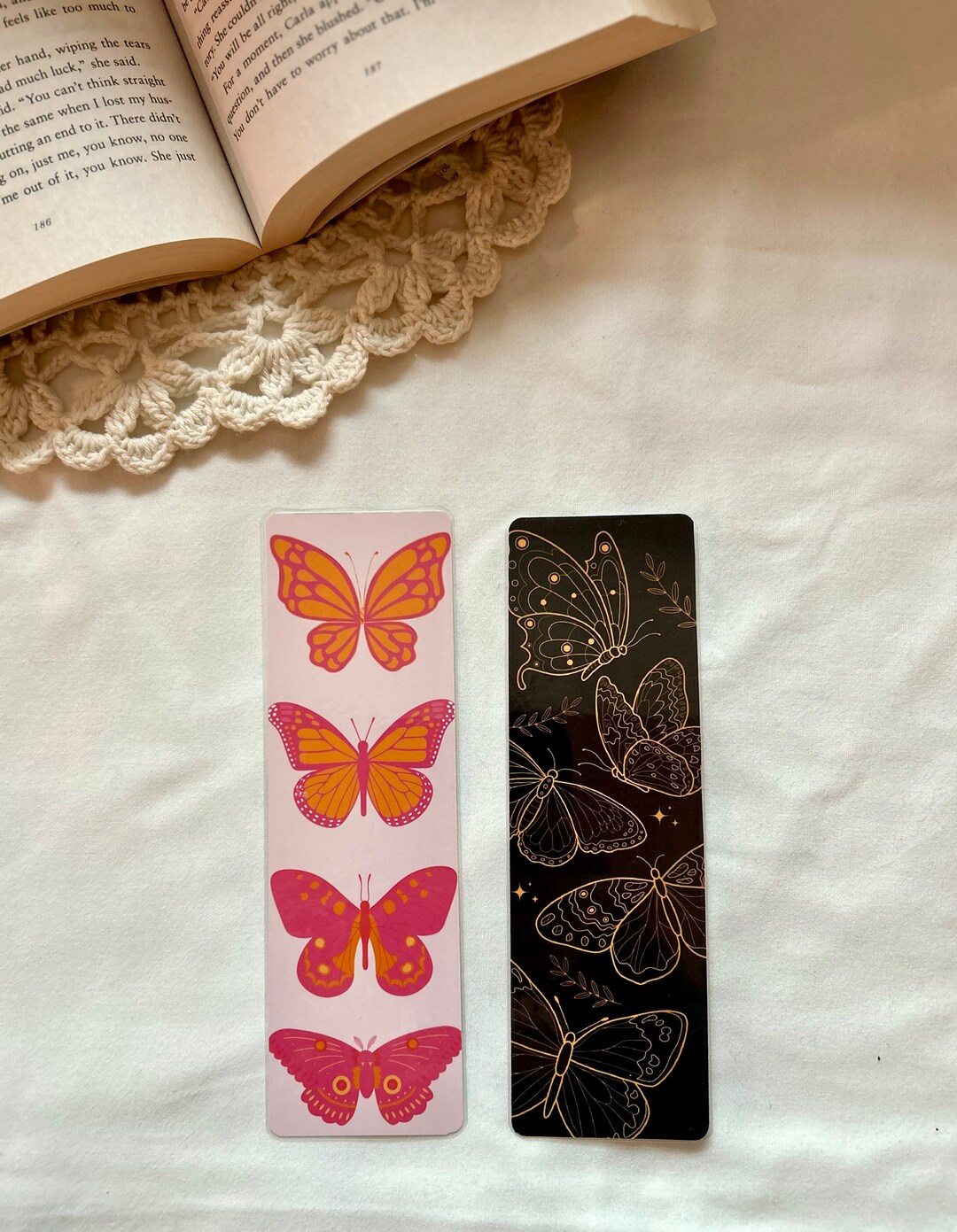 Butterfly Bookmarks | Butterfly Bookmark Set | Planner Bookmark - Etsy