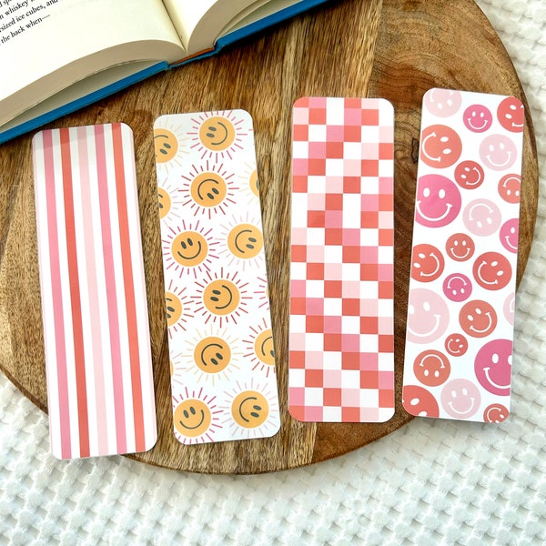 Printable Bookmark Smiley Face - Etsy