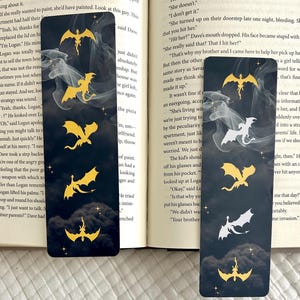 Onyx Storm Inspired Bookmark Set | Brave the Dark Bookmark | Xaden ...