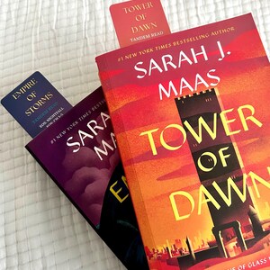 TOG Tandem Read Bookmark | Empire of Storms Bookmark | Tower of Dawn ...