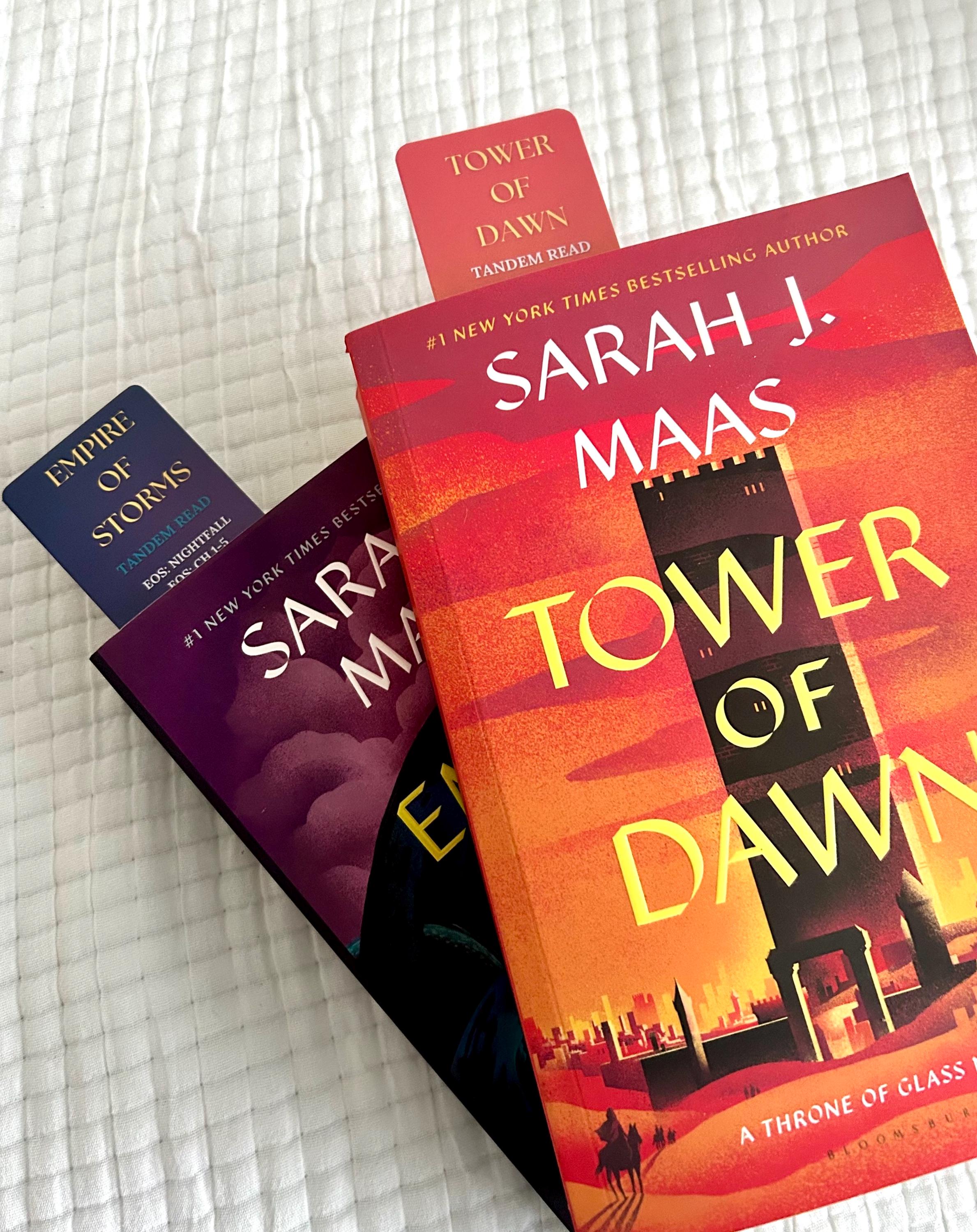 TOG Tandem Read Bookmark | Empire of Storms Bookmark | Tower of Dawn ...