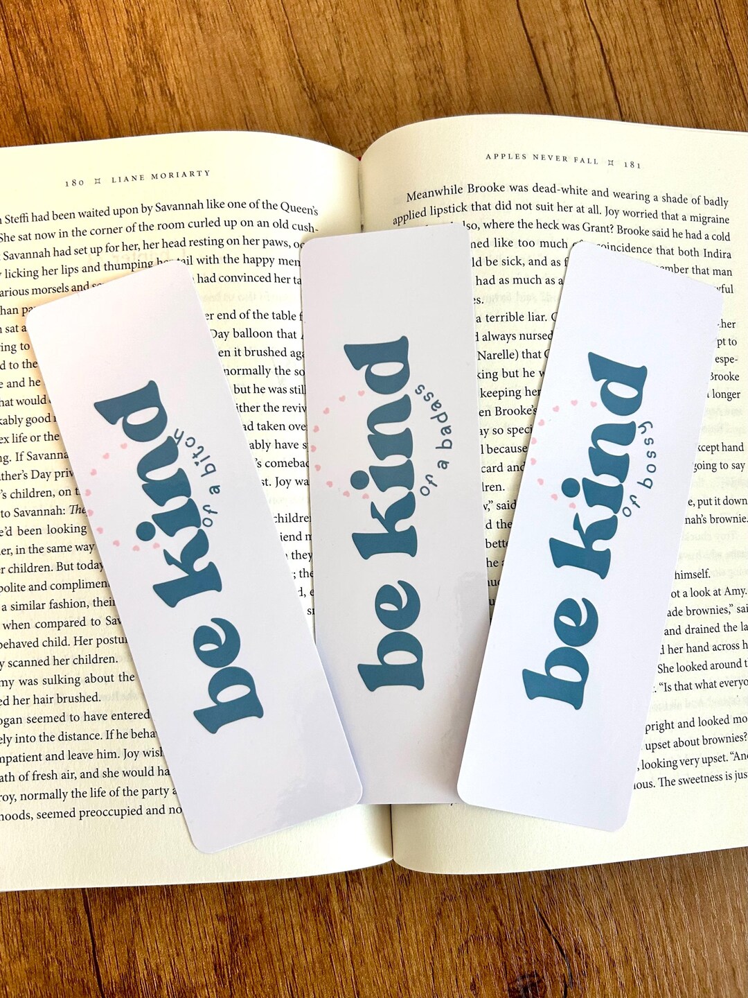 Be Kind - Funny Bookmarks | Girly Cute Bookmarks | Girl Power Bookmarks ...